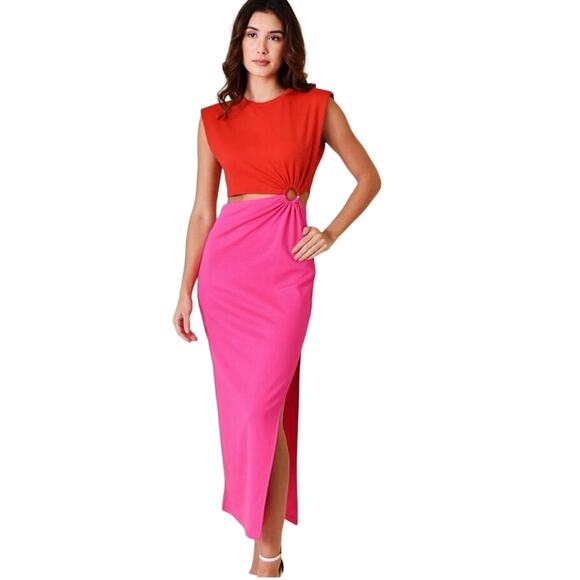 Fore | Dresses | Fore Oring Cut Out Midi Dress | Poshmark